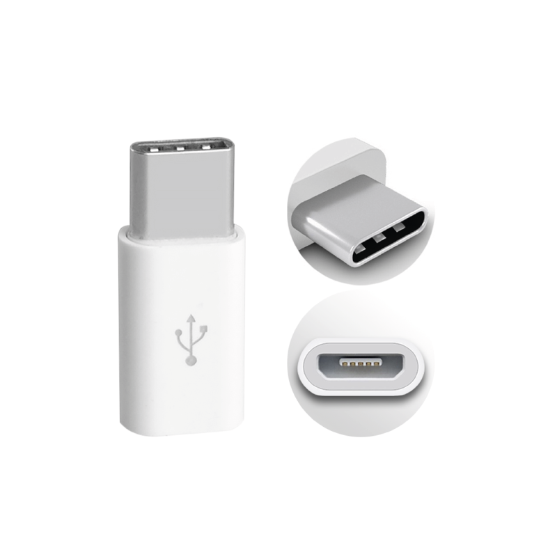 Micro USB to USB 3.1 Type C Sync & Charge Adapter – Powerpod